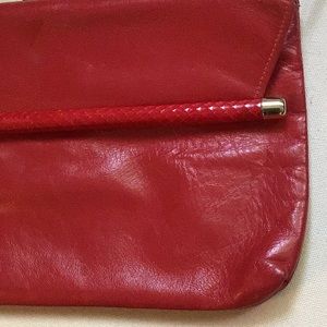 shirl miller ltd. | Bags | Vintage Bright Red Gold 8s Purse | Poshmark